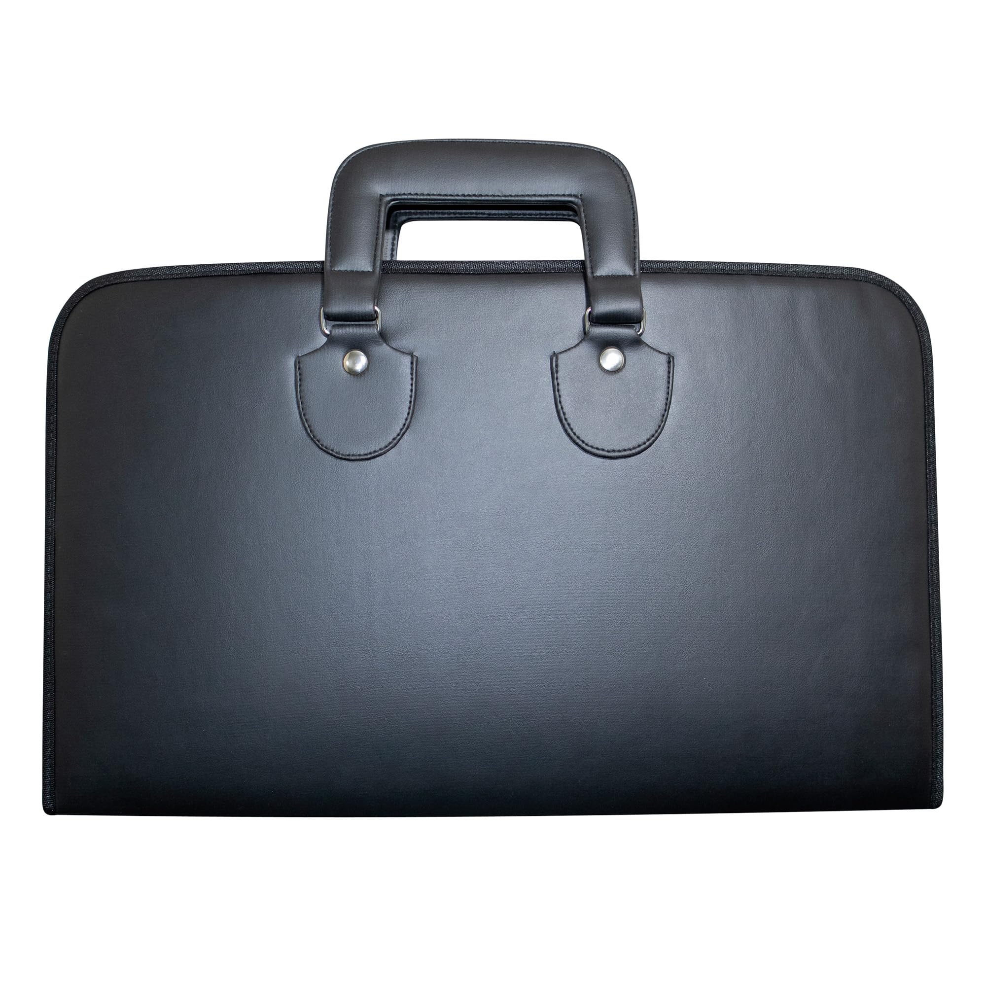 Masonic Apron + Collar Half Case (Black Leather) – Freemason Carrying Bags
