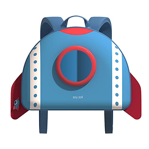 Zoy zoii Toddler Backpack for Boy, Kids Mini Battleship Backpack Gift, Preschool Kindergarten Travel Bag for 2-5 Years
