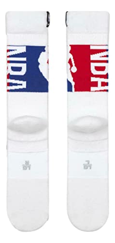 Nike Elite NBA “75th Anniversary” Limited Edition Men’s Crew Socks (X-Large (Men's 12-15), White/Red/Blue)