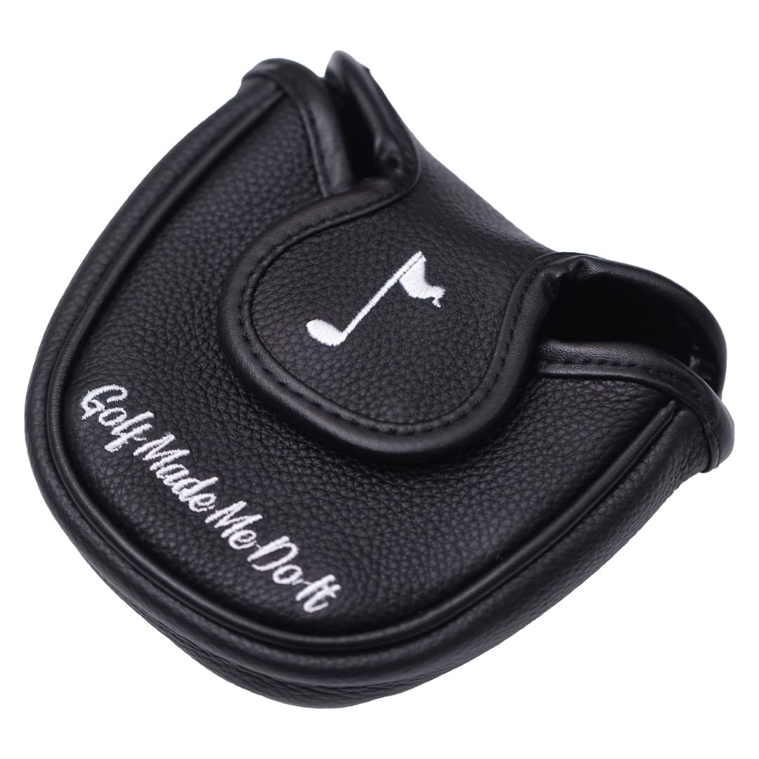 Golf Made Me Do It Golf Melody Blade Putter Cover (Black/White)