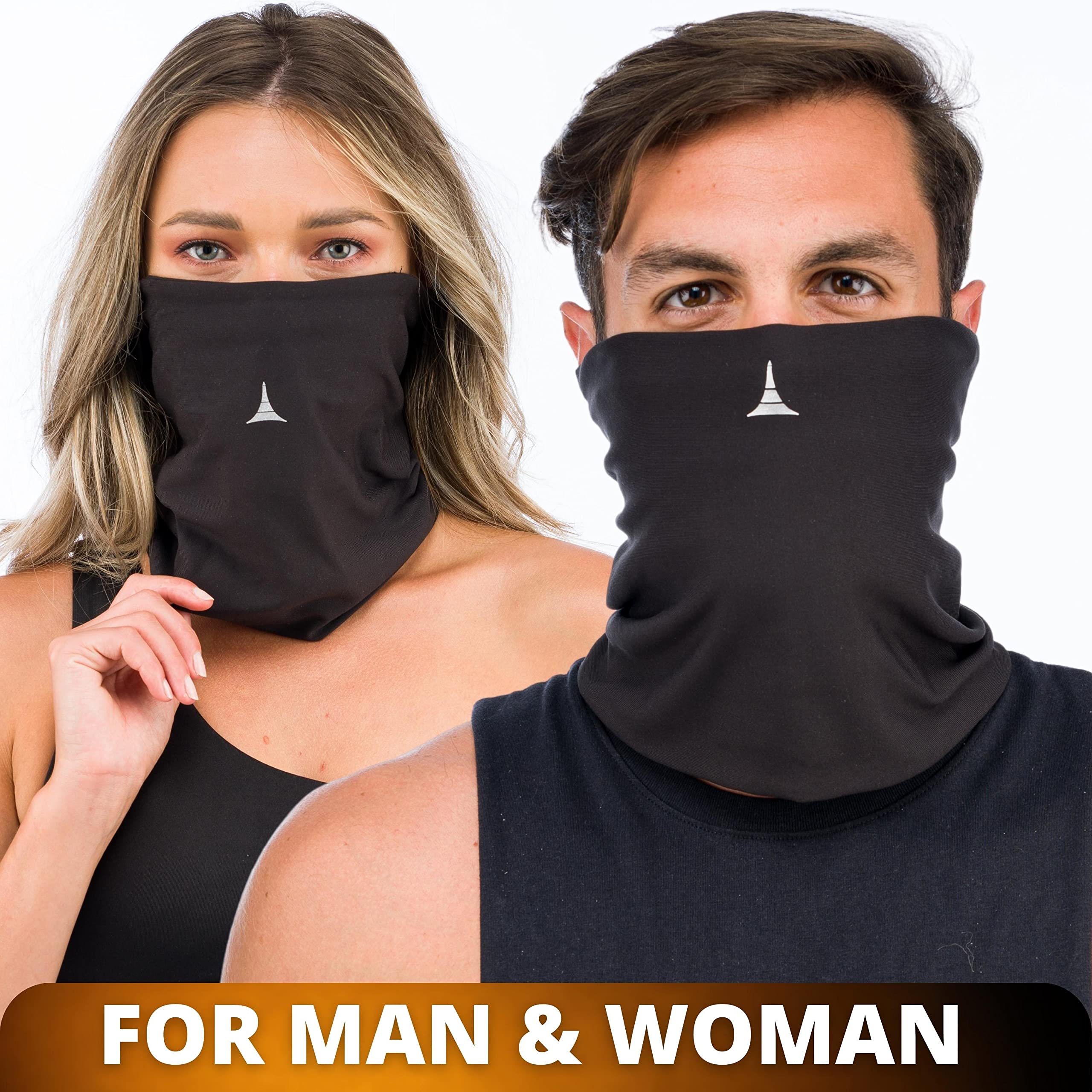 French Fitness Revolution Face Mask Reusable β Balaclava Neck Gaiter β Face Cover for Dust