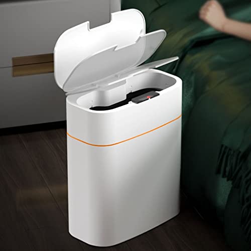 N/A Smart Sensor Rechargeable Automatic Trash Can Kitchen Living Room Bathroom Home Induction Garbage Bin