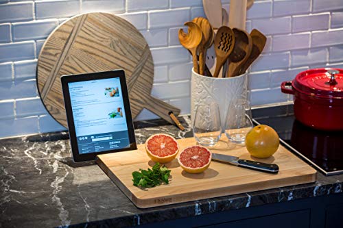 J.K. Adams 12-Inch-by-8-Inch Maple Wood Pro-Classic Cutting Board