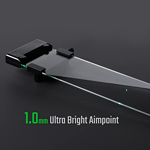 Gaimglass FPS Aim Assist LED Dot Sight - FPS Gaming Accessory for all Shooters, Compatible with PC, PS5, PS4, Playstation, Xbox One, Nintendo for 28" Monitors or smaller