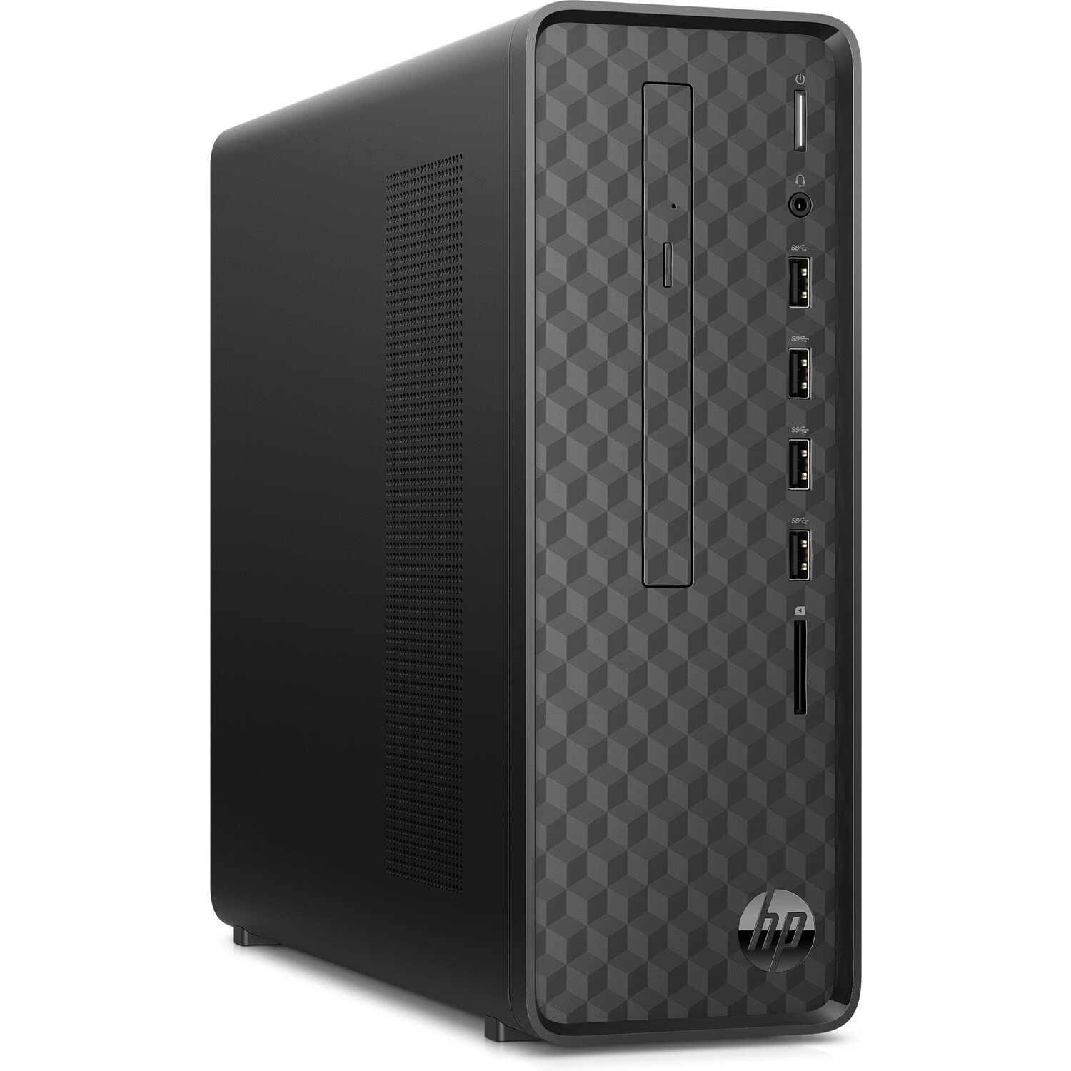 HP Slim Desktop S01-aF0026b, AMD Ryzen 3 3250U with Radeon Graphics VGA Compatible Controller AMD/ATI Picasso, 8GB DDR4 RAM, 256GB SSD Storage, Fan Cooler, Windows 11 Home (Renewed)
