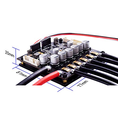 Flipsky Mini Dual ESC 6.6 150A with CAN Switch, Electric Speed Controller with Aluminum Anodized Heat Sink, for Electric Skateboard ESC Software E-Bike ESK8 E-Scooter