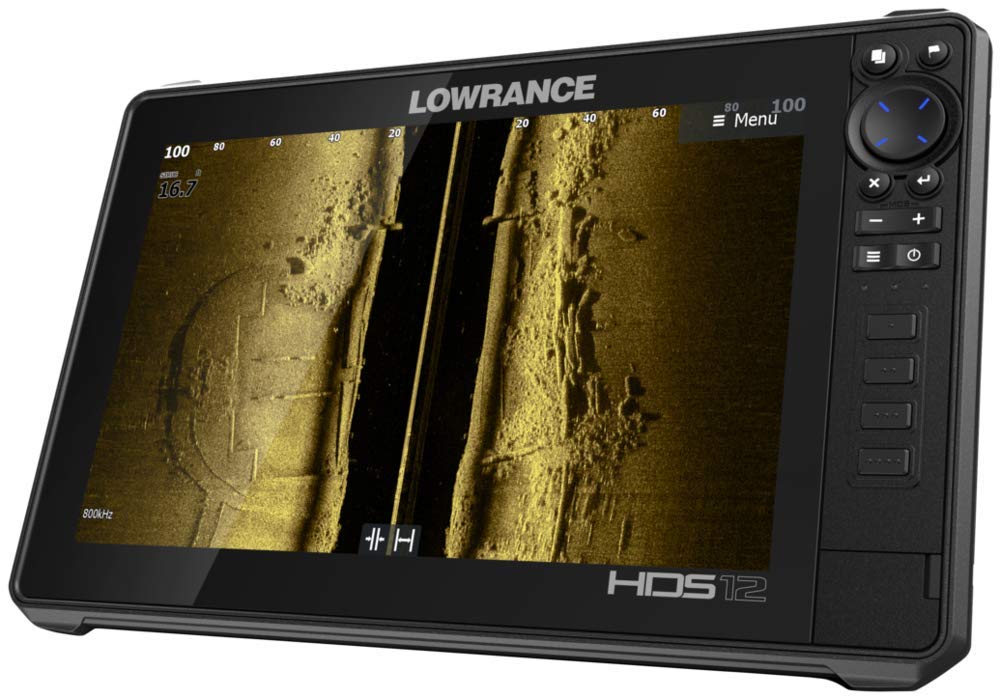 HDS-12 Live - 12-inch Fish Finder No Transducer Model is Compatible StructureScan 3D Active Imaging Sonar. Smartphone Integration. Preloaded C-MAP US Enhanced Mapping. … (Renewed)
