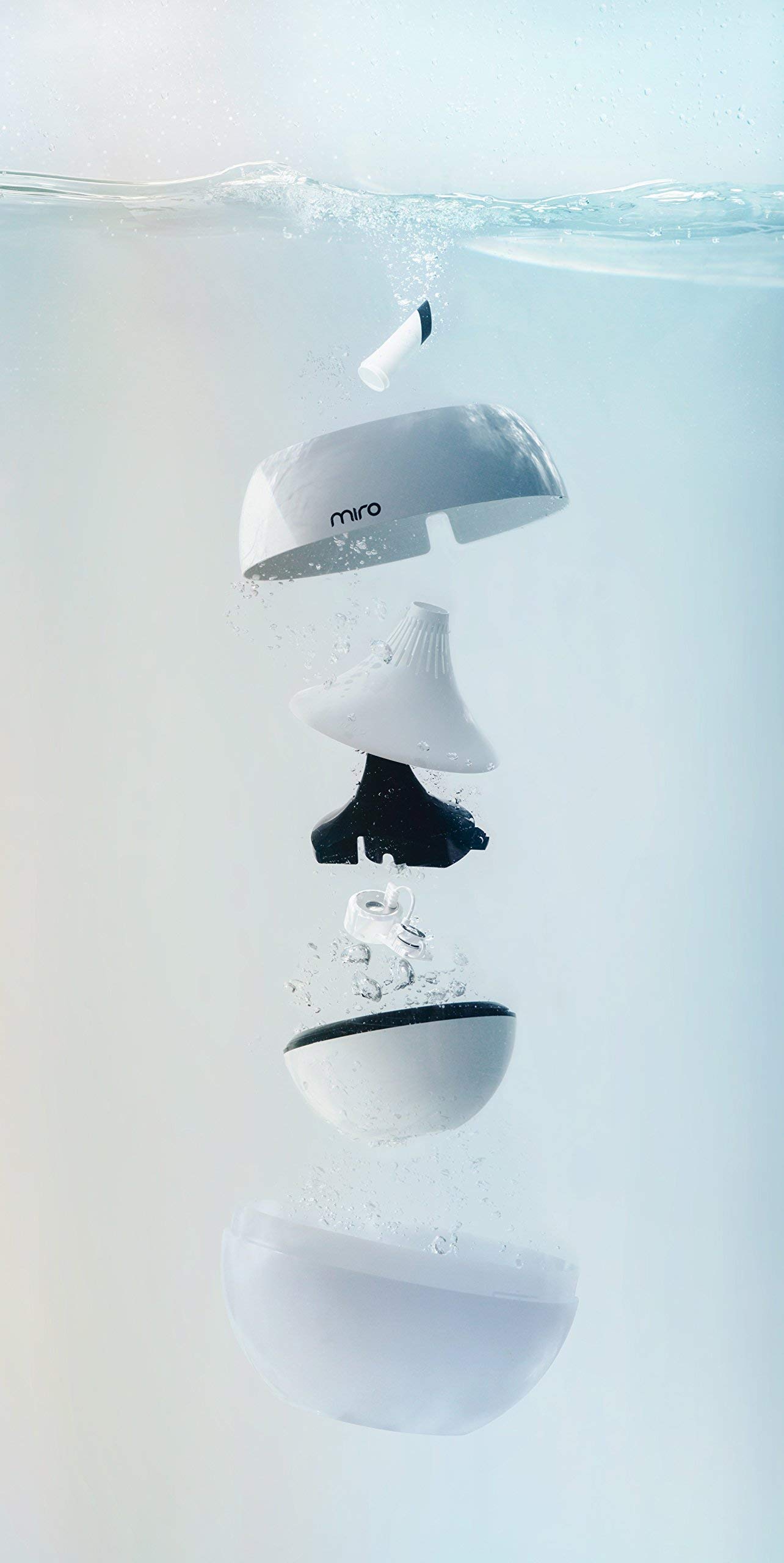 Miro NR07G humidifier - Completely Washable Modular Humidifier, Easy to Clean, Easy to Use, Large Room - Cool Mist, Sanitary, Top-Fill Ultrasonic Humidifier with Whisper Quiet and Powerful Output