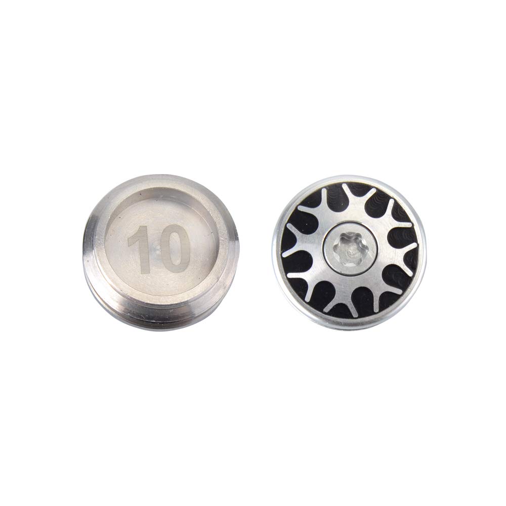 GOOACTION Golf Custom Putter Weights Black 2PCS 10g Compatible with Stroke Lab Series Putter Club Heads