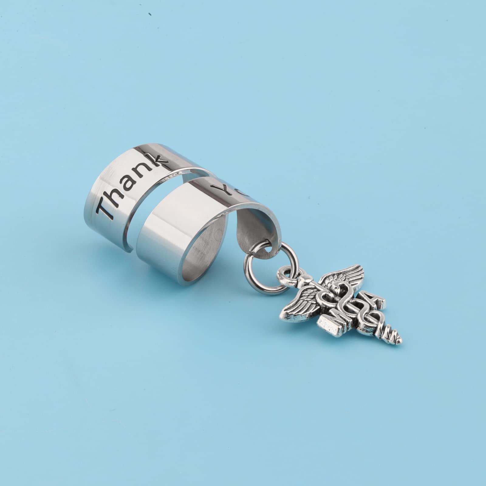 POTIY Medical Assistant Stethoscope ID Tag MA Stethoscope ID Tag Medical Student Charm Medical Life (MA)