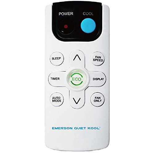 Emerson Quiet Kool 14,000 BTU 230V 4 in 1 Through-the-Wall Air Conditioner, Heater, Dehumidifier, and Fan, For Rooms up to 700 Sq. Ft., with Remote Control and 24H Timer
