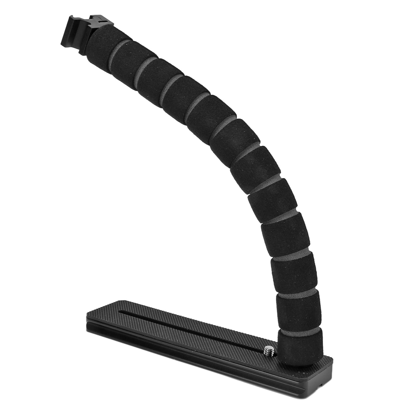 Handheld Video Action Stabilizer Grip, Camera Handheld Stabilizer Grip Holder 1/4 Inch Screw Mount Firm Movement Comfortable Grip for Camera