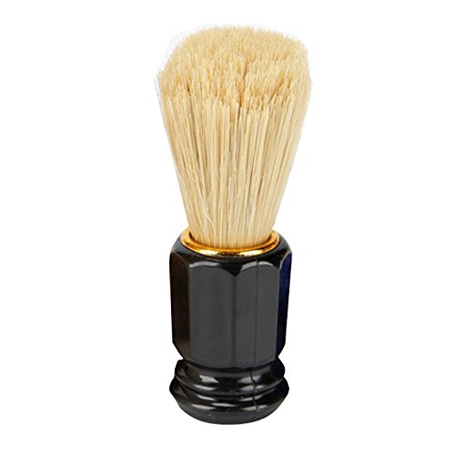 Korean Concealer Bear Men Barber Brush Shaving Hair Handle Nylon Shave Wood Tool Brush Take Back to Brush Set