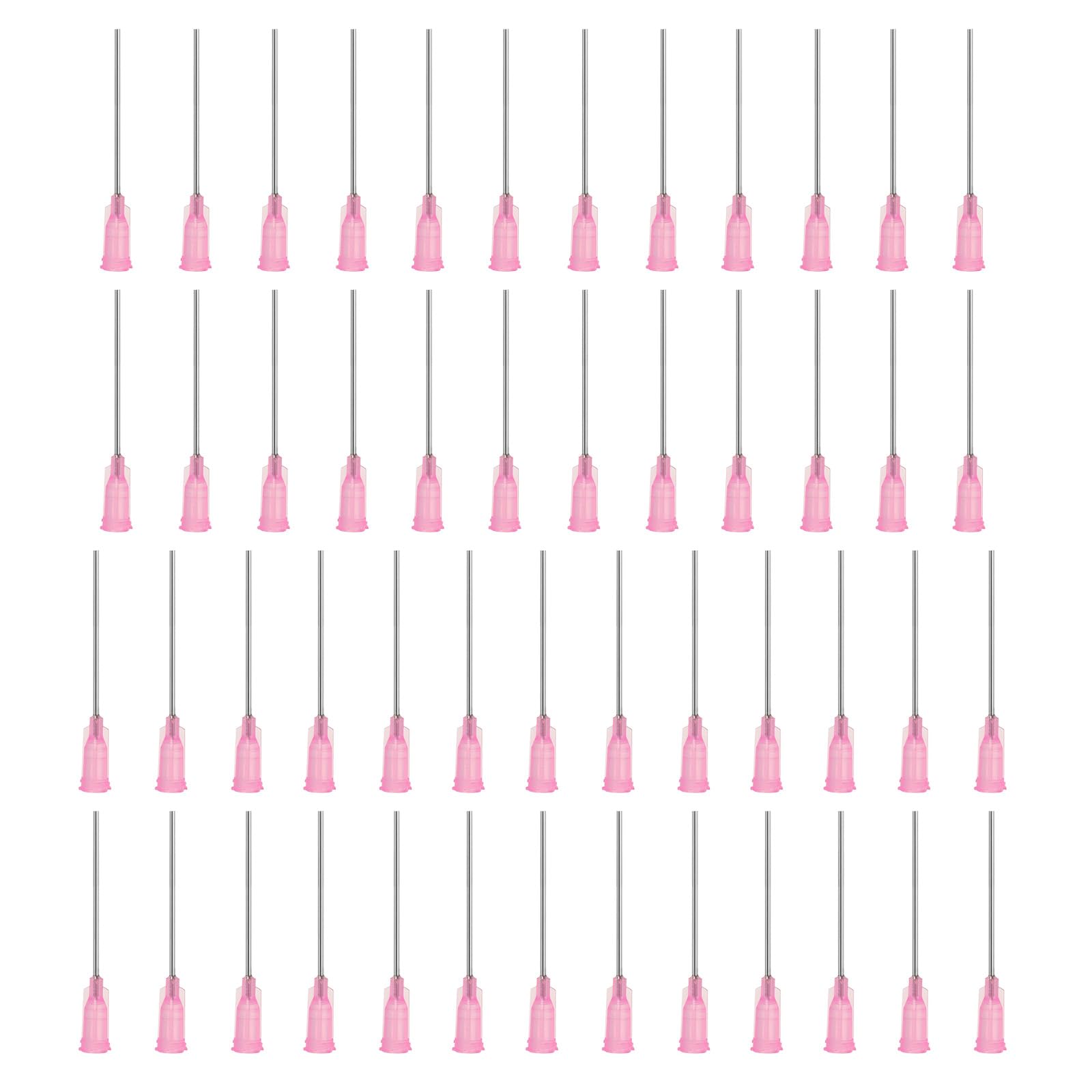 PATIKIL Blunt Tip Dispensing Needles 2 Inch, 100 Pcs 20G Industrial Liquid Dispenser Needle with Lure Lock for Refilling Liquid Inks Adhesive Glue