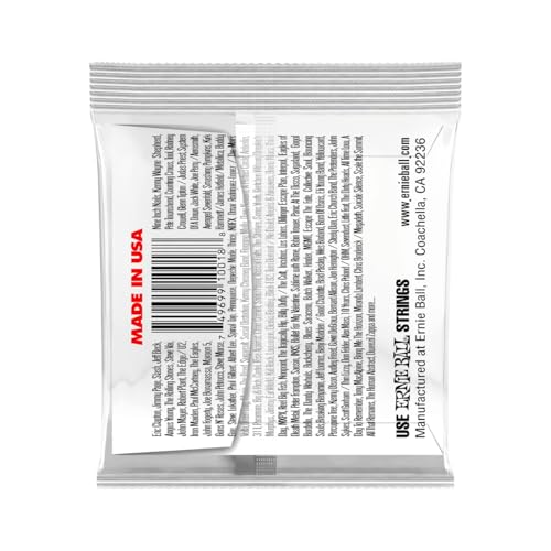 Ernie Ball Nickel Wound Single Guitar Strings 3-Pack .018 Gauge 3-Pack