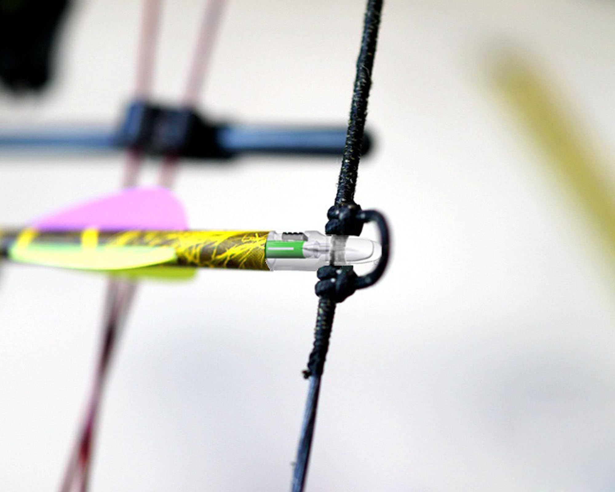 G X H S GT Lighted Nocks for Arrows with .165 .204 .233 .244 .246 Light up Knocks Archery illuminocks Compound Bow LED Arrow Nocks for Hunting Shooting 6-Pack (Red, M/0.300")