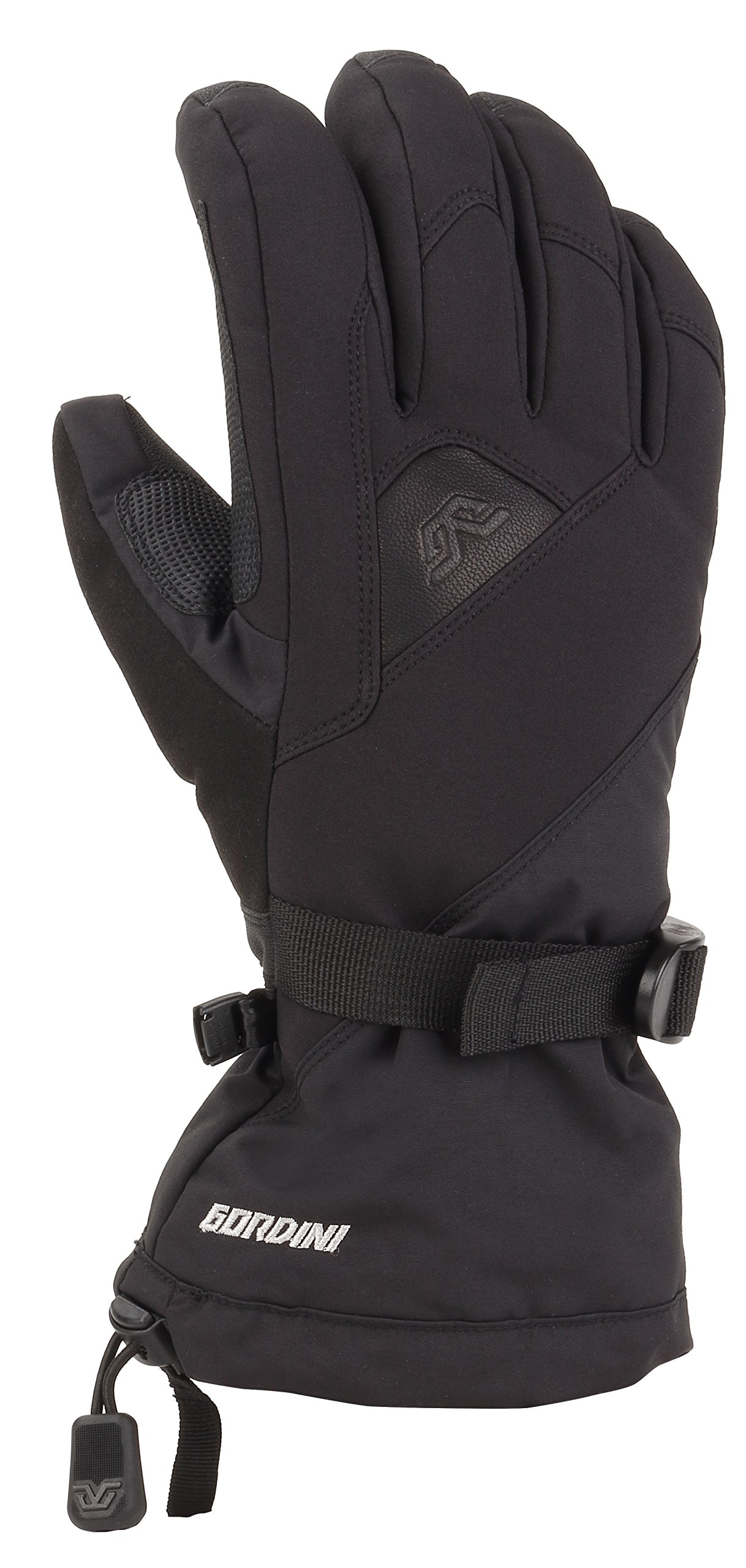 Gordini Women's Women's Aquabloc Down Gauntlet Iv Waterproof Gloves, Black, Medium