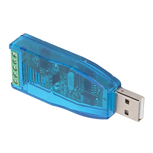 MOS Tube Control Board, Convenient DC 5-24V 5A USB Smart Control Switch Single Byte Command USB Relay Module for PC (Relay Module with Housing)