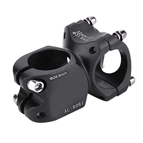 HERCHR Bicycle Short Handlebar Stem, 31.8 Stem 32mm Bike Stem for Most Bicycle, Road Bike