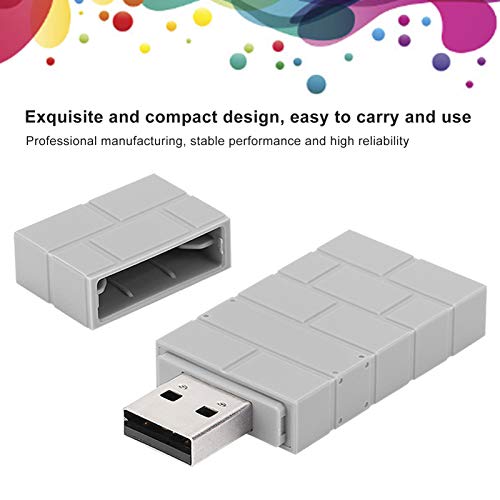Kadimendium Game Wireless Adapter, Professional Manufacturing Stable Performance Game Machine Accessory USB Wireless for Nintendo Switch Game Machine