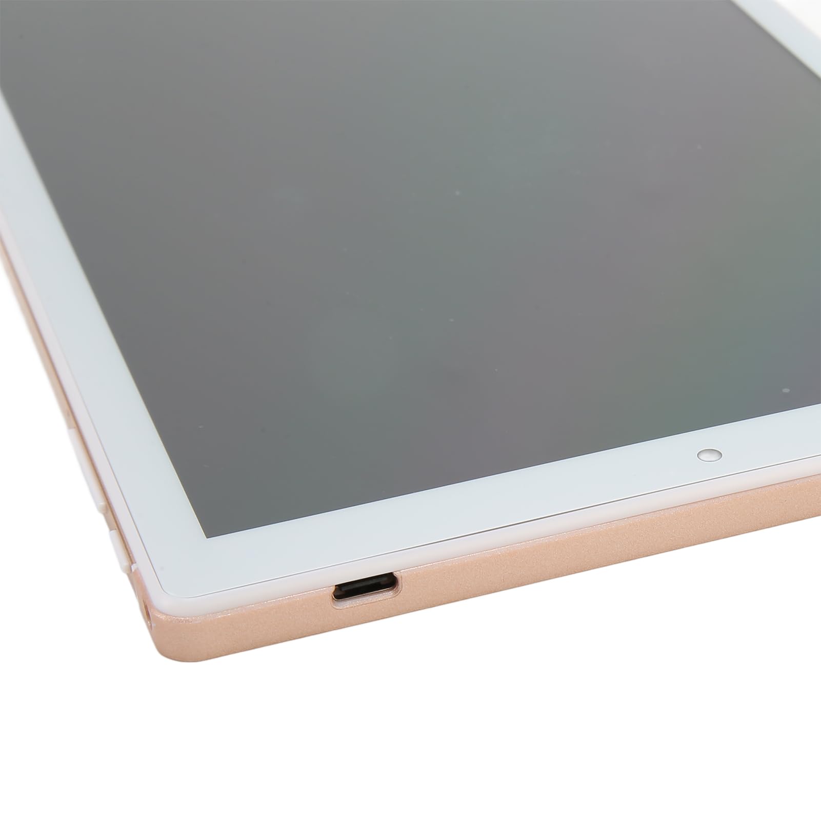 Gugxiom Android Tablet, 10.1 Inch FHD Screen, Octa Core Processor, 6GB RAM, 128GB ROM, 5MP+8MP Camera, 6000mAh, Support 4G Call (Gold)