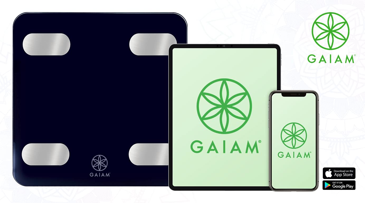 GAIAM Smart Weight Scale - Black