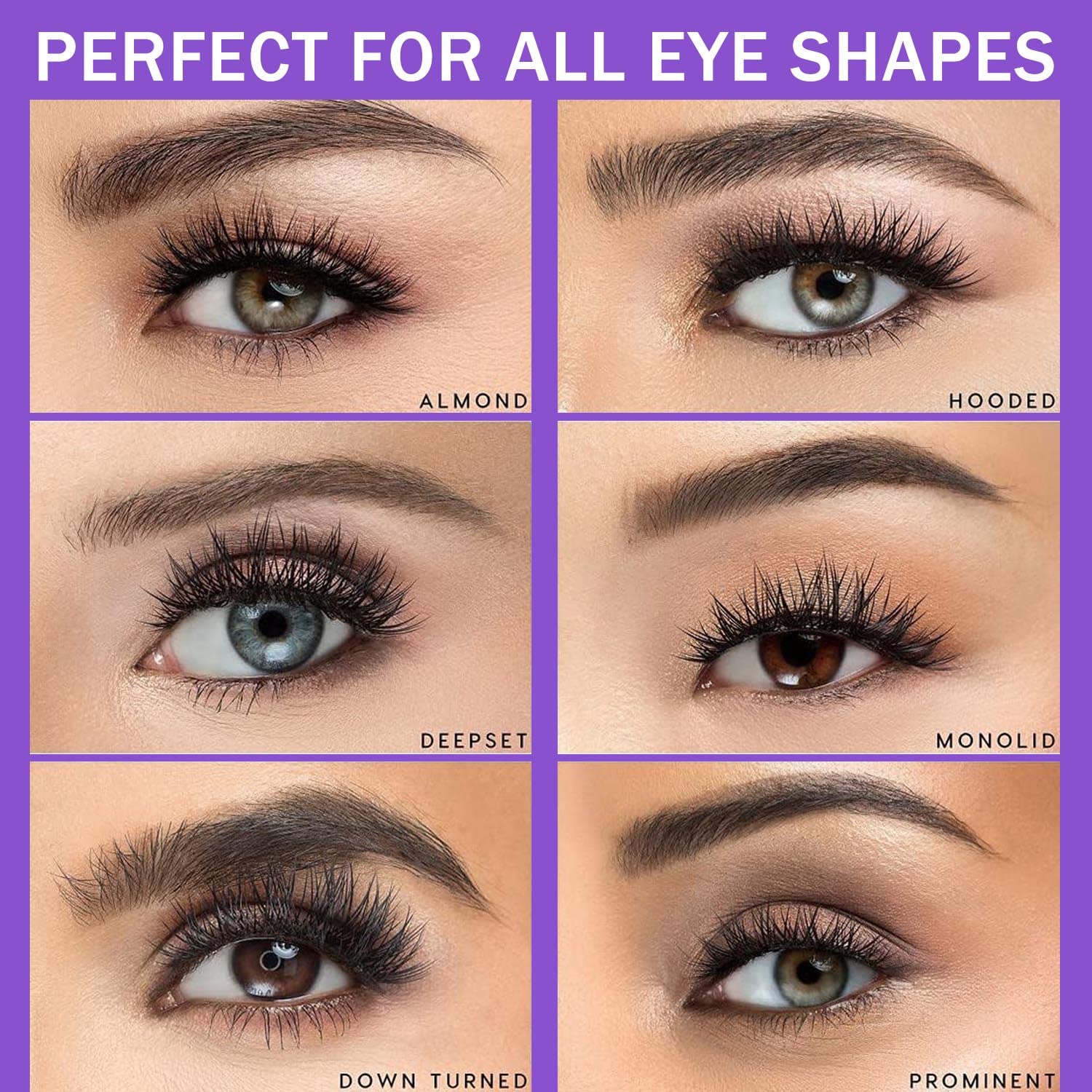 Magnetic Lashes, Magnetic Eyelashes with Eyeliner Kit, 3 Pairs Magnetic Eyelashes Natural Look, Reusable False Lashes, No Glue Need, with Applicator