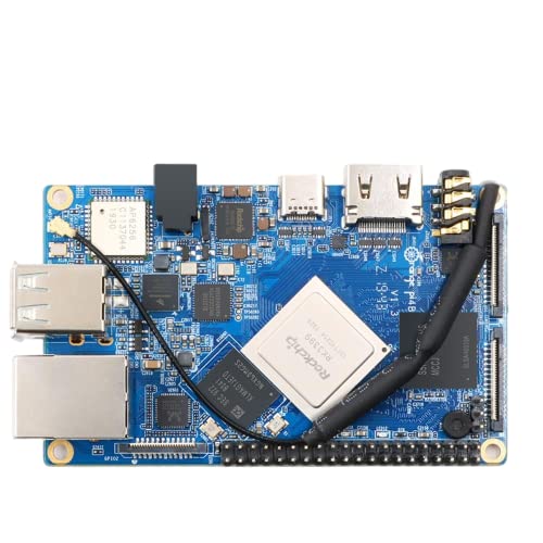 Orange Pi 4B 4GB DDR4+16GB EMMC Flash Rockchip RK3399 with NPU SPR2801S Development Board Support Android Ubuntu Debian