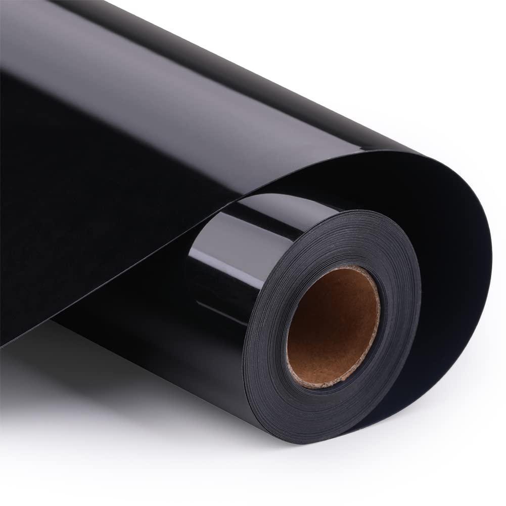 HTV Iron on Vinyl Heat Transfer Vinyl Easy to Cut and Easy to Weed, 12â€x10â€™ roll, Works with Silhouette (Rose red) â€¦