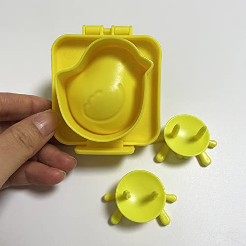 JARPSIRY Boiled Egg Mold Egg Tool Chicken Shape Kitchen Novel Cute Little Chick Creative Gadget Let Children Love to Eat Eggs Restaurant Decoration