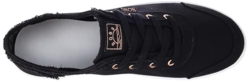 Skechers womens Bobs B Cute Sneaker, Black, 8 US