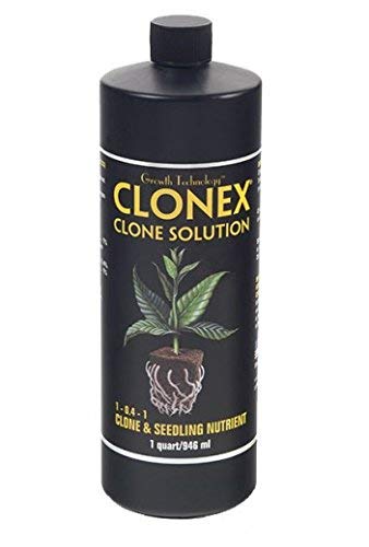 HydroDynamics Clonex Clone Solution - Clone & Seedling Nutrient Formulated With Micro Nutrients & Root Enhancing Agents For Plant Growth, 1 Quart