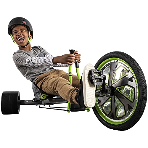 Huffy Green Machine 20” Drift Trike for Kids,Grey