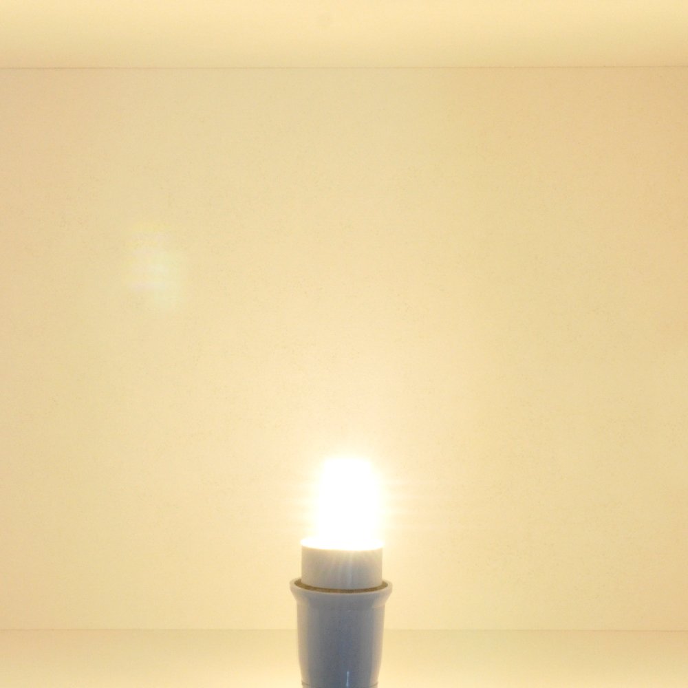 E12 SES LED Light Bulbs Capsule Bulbs Small LED Corn Light Bulbs 5W AC110-120V 400Lm Warm White 3000K Chandelier Candelabra Light Bulbs 6 Pack by ENUOTEK