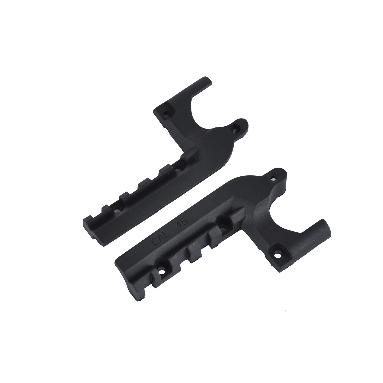 GOTICAL M1911 Picatinny Rail Mount for Hunting Shooting | 1911 Rail Adapter Strong Grips (Black)