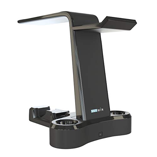 Skywin VR Charging Stand - PSVR Charging Stand to Showcase, Display, and Charge Your PS4 VR (PS4 Controller)