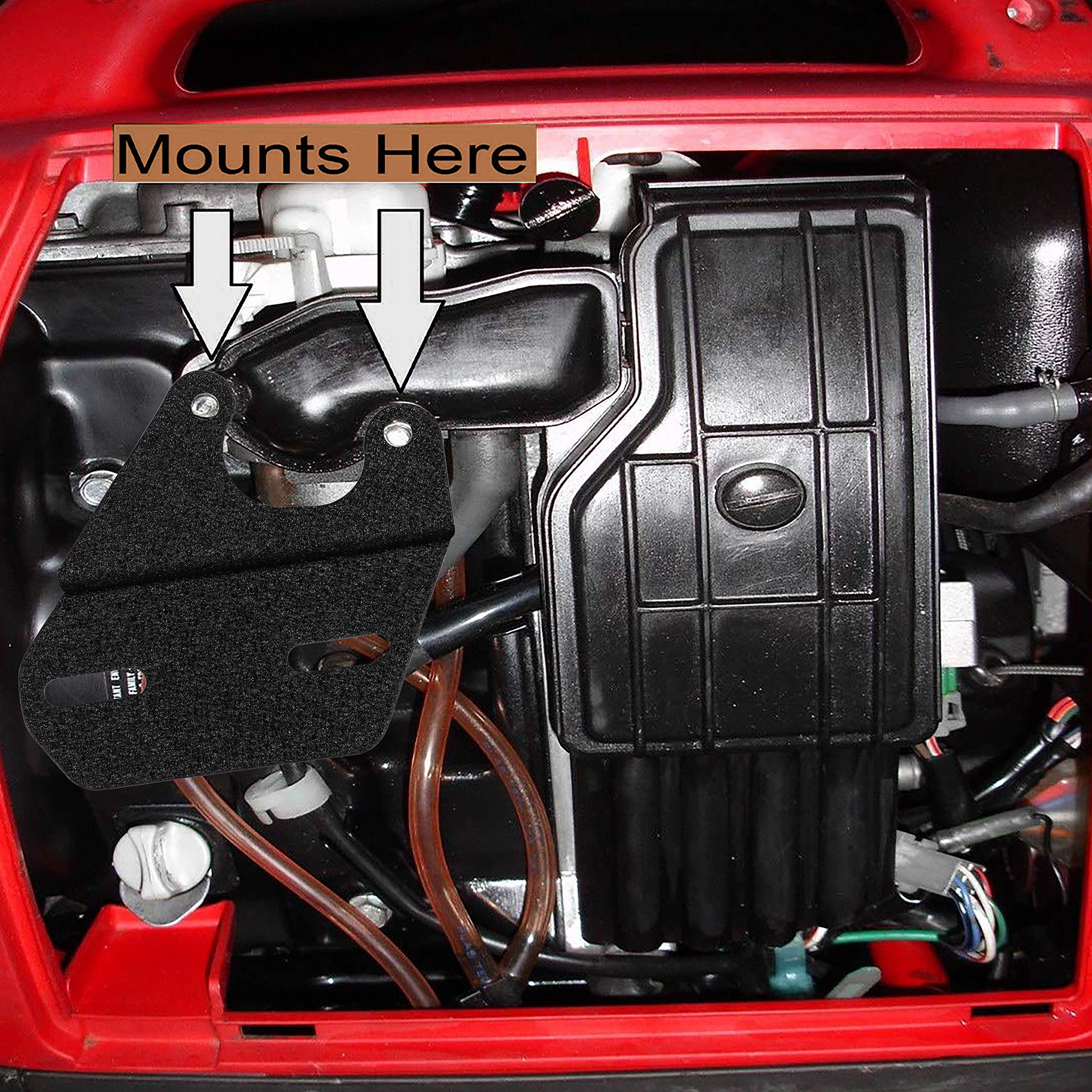 EnRand Tach Hour Meter/Tchometer Mounting Bracket Fit for EU1000i EU2000i EU2200i Honda Generator
