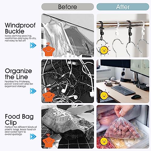 Nearockle Silicone Headphone Organizer - Compact Data Cable Storage Bag for Cell Phone Accessories, Earphones, Keys, Cords, and More - Includes 2 Cases and 4 Cable Ties (White/Black)