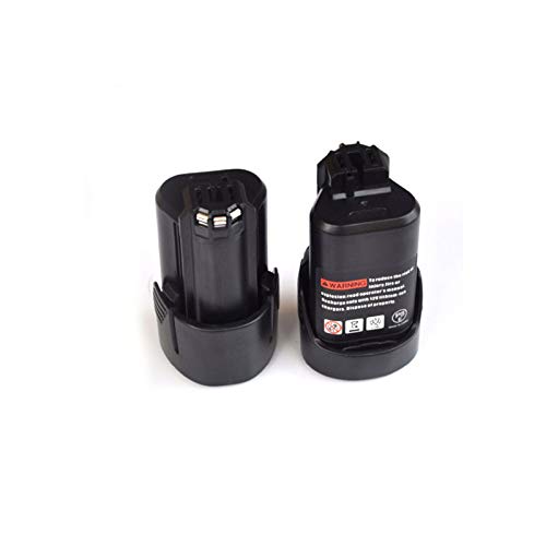 FCQLR Compatible for 10.8V Li-ion Rechargeable Battery 3.0Ah Replace for 12V Bosch Cordless Electric Drill Screwdriver GOS 10.8 V-LI