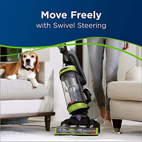 MAMEG Hand Vacuum Cordless Swivel Upright Bagless Vacuum with Swivel Steering Powerful Hair Pick Up Specialized Tools
