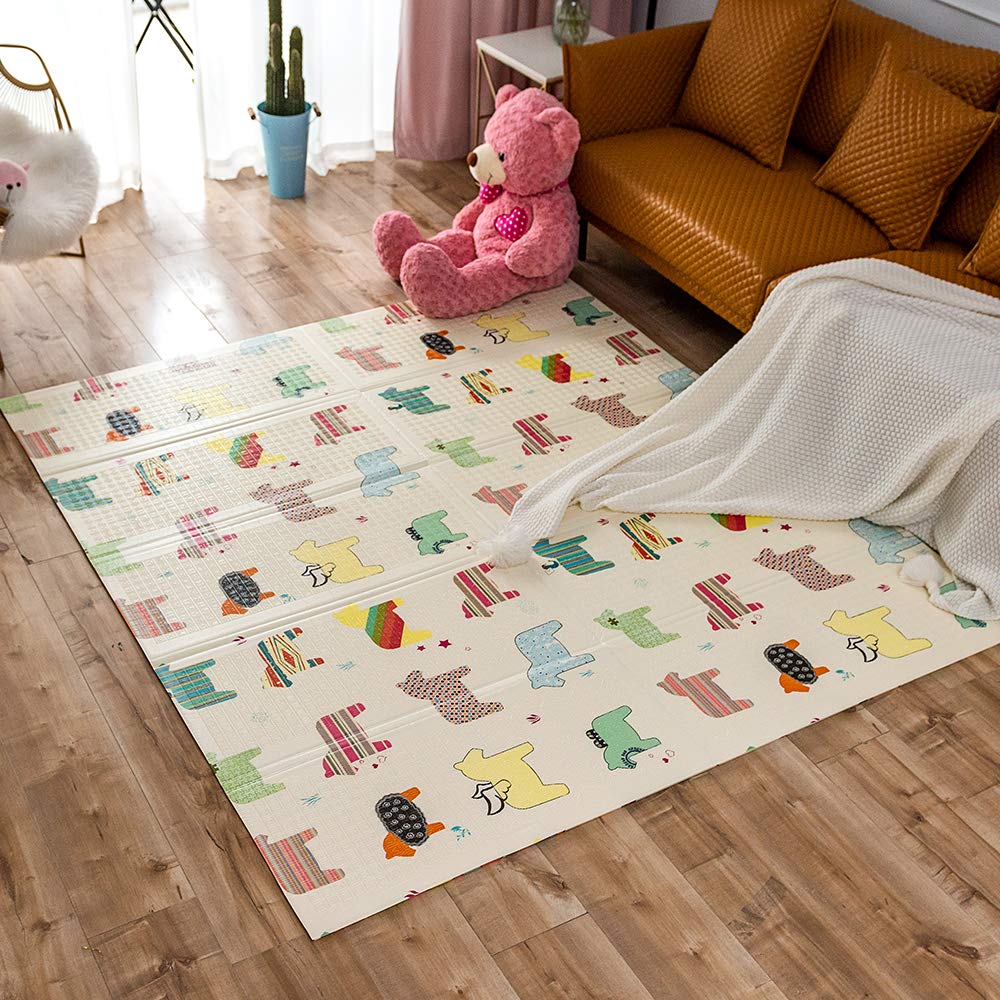 Foam Baby Mats for Playing Crawling Baby Care Mat Foldable Playmat for Toddlers
