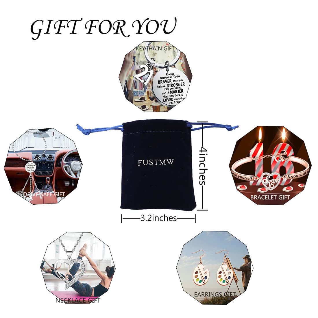 FUSTYLE FUSTMW Dance Keychain Dancer Gifts Ballet Dance Lover Gifts Ballerina Gifts Dance Team Gifts When In Doubt Dance It Out