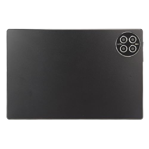FOLOSAFENAR WiFi Tablet, 8GB RAM 128GB ROM Smart Tablet 3200X1440 Resolution 10.1 Inch 5G WiFi for Studying for Video (Black)