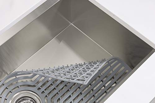 KOHLER K-80088-ASH Task Sink Mat,Gray