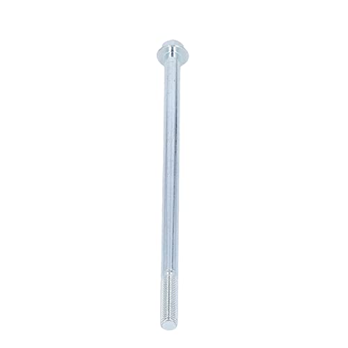 Mxzzand Hex Head Bolts, Half Tooth Bolt Carbon Steel Strong Standard Size High Hardness Lengthened 10 Pcs for Garden Machine(10x210)