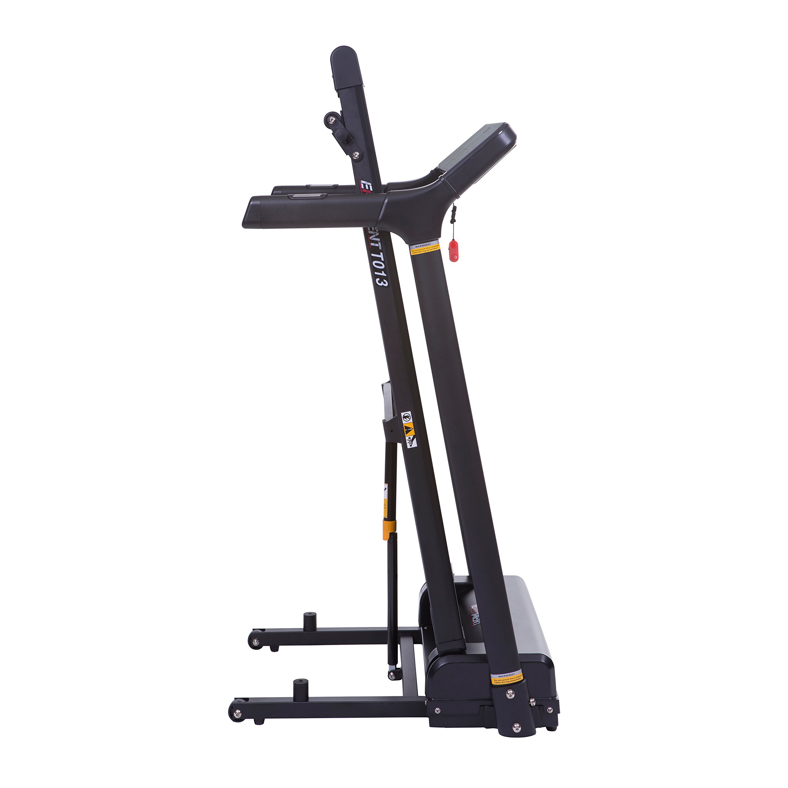 EFITMENT Slimline Motorized Treadmill with Bluetooth, Folding and Incline for Running (Slimline)