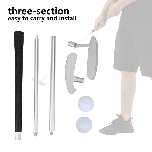 High Reliability Golf Putter 3 Sections Easy to Place and Store,Used on a Real Golf Club,Suitable for Adults and Children