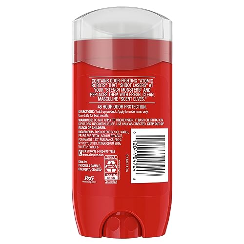 Old Spice Aluminum Free Deodorant for Men, High Endurance Sport, 24/7 Odor Protection, 3 Oz Each, (Pack Of 3)