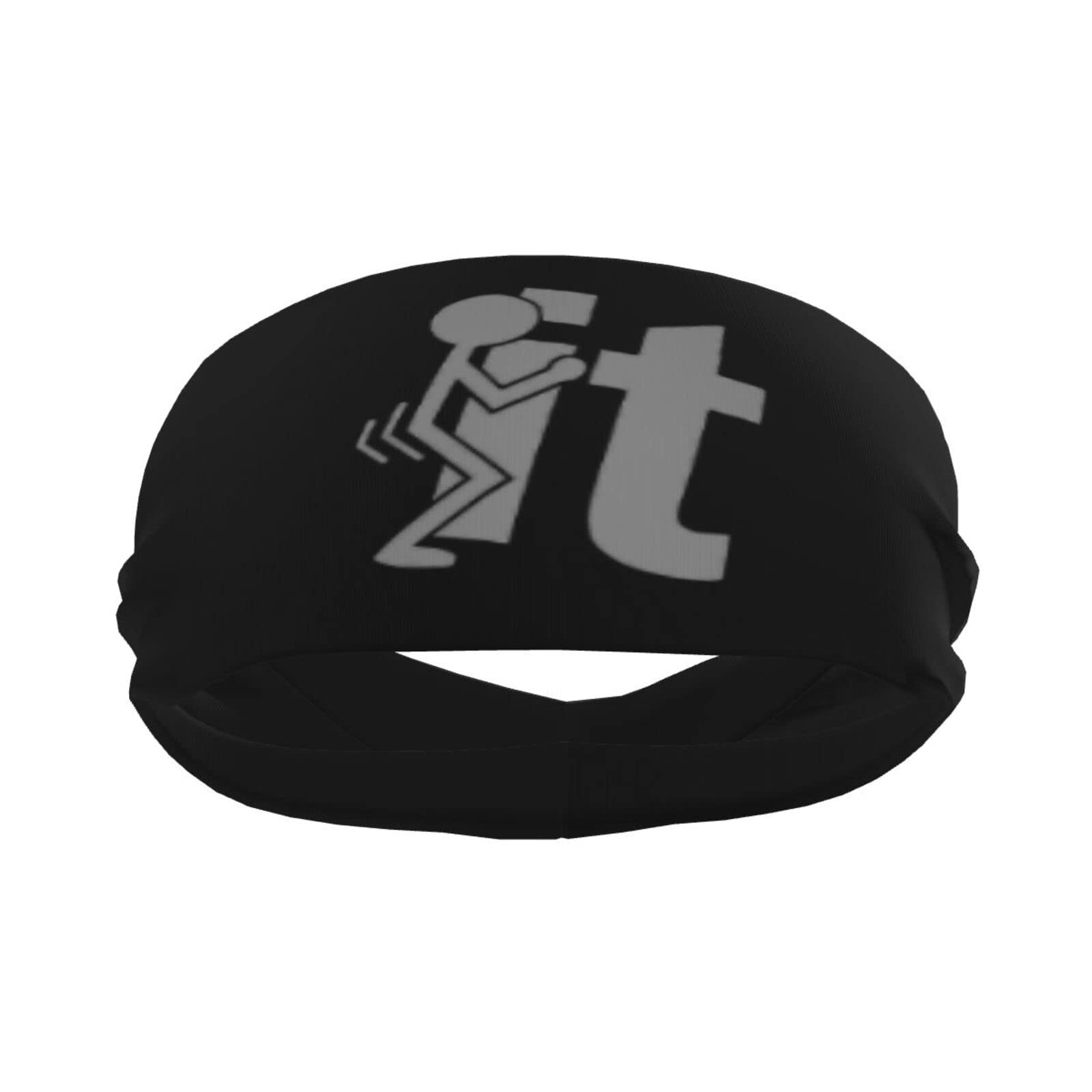 Fuck It Running Headband for Men Outdoor Sports Workout Sweatband