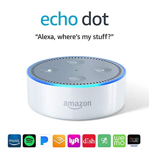 Echo Dot (2nd Generation) - Smart speaker with Alexa - White